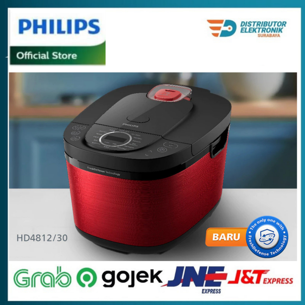 Jual Philips Digital Rice Cooker HD 4812 Magicom 1.8 L - 3000 Digital ...