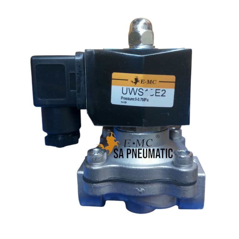 Jual Selenoid Valve Pneumatic E-MC 2 Way UWS-20 STAINLESS STELL ...