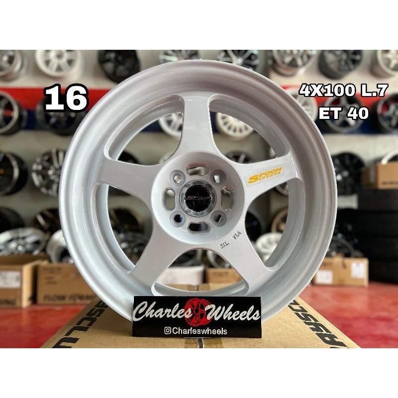 Jual VELG SPOON EVO RING 16 PUTIH | Shopee Indonesia