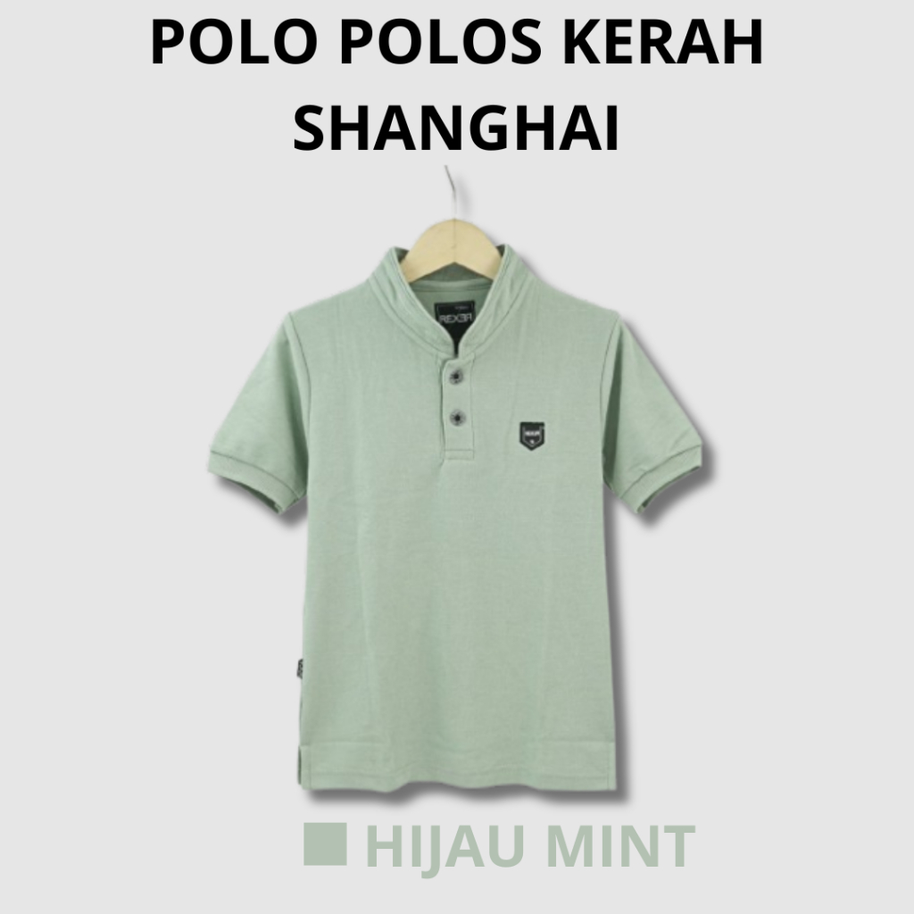 Jual ZAHID STORE | Polo Shirt Kerah Shanghai Anak Laki Laki 1 Tahun ...