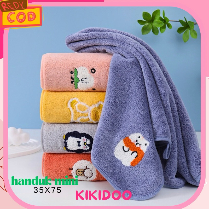 Jual Kikidoo Handuk Mini Face Tower 35x75 Bahan Microfiber Cepat Kering ...