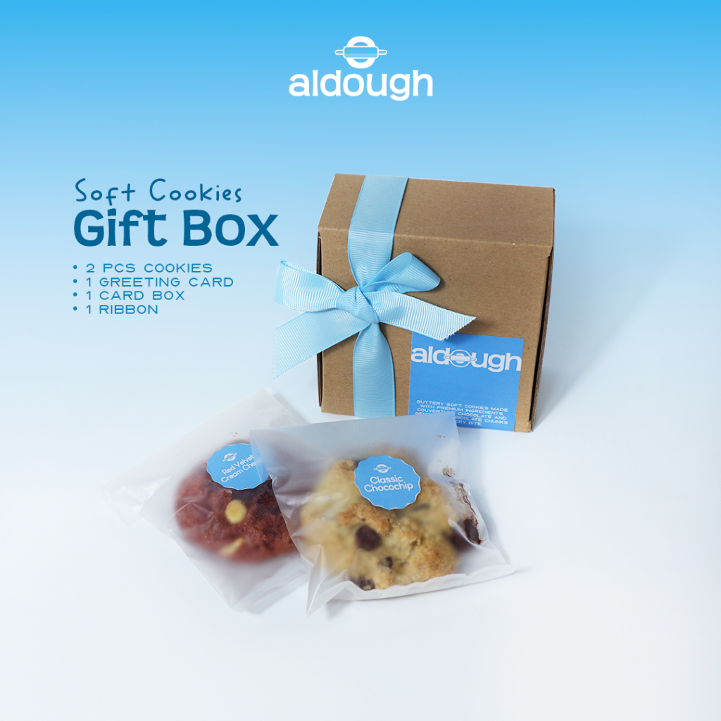 Jual Hampers / Gift Box - Soft Baked Cookies 2 Pcs + FREE Greeting Card ...