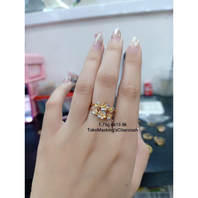 Jual Cincin clover | Bunga | Kembang kombinasi - TokoMasking'sCibarusah ...
