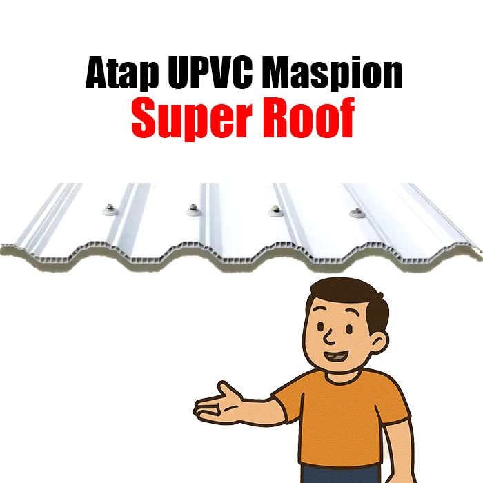 Jual Atap uPVC Maspion Superoof (Garansi Resmi 10 Tahun) | Shopee Indonesia