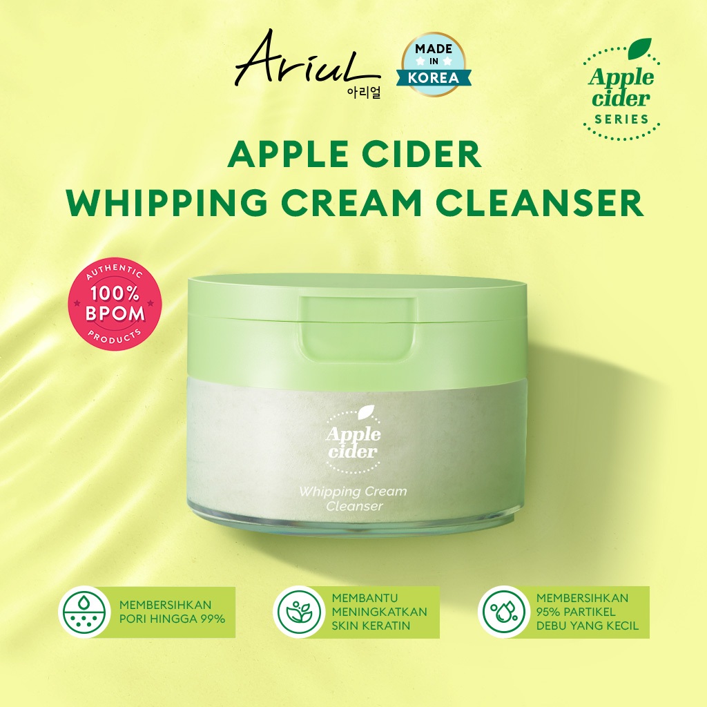 Jual Ariul Apple Cider Whipping Cream Cleanser | Shopee Indonesia