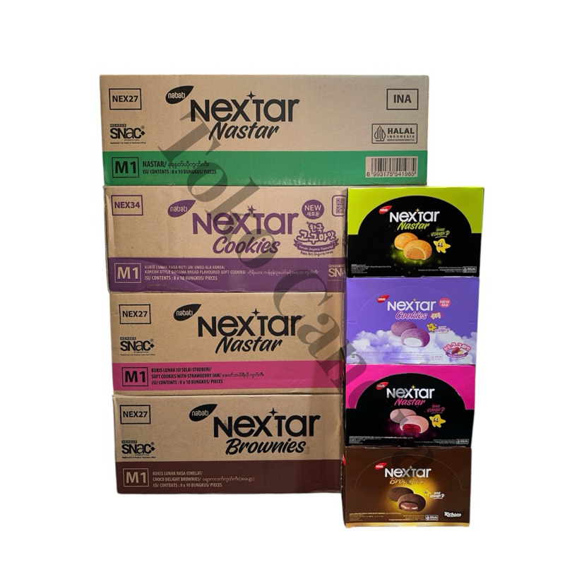 Jual 1 DUS NABATI NEXSTAR ANEKA RASA / 112gr / 8 Pack / 80pcs | Shopee ...