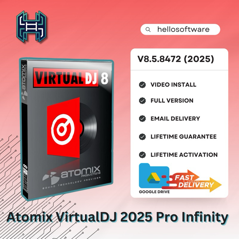 Jual Atomix Virtual DJ 2025 Pro Infinity v8.5.8472 Full Version (Versi Terbaru) | Shopee Indonesia