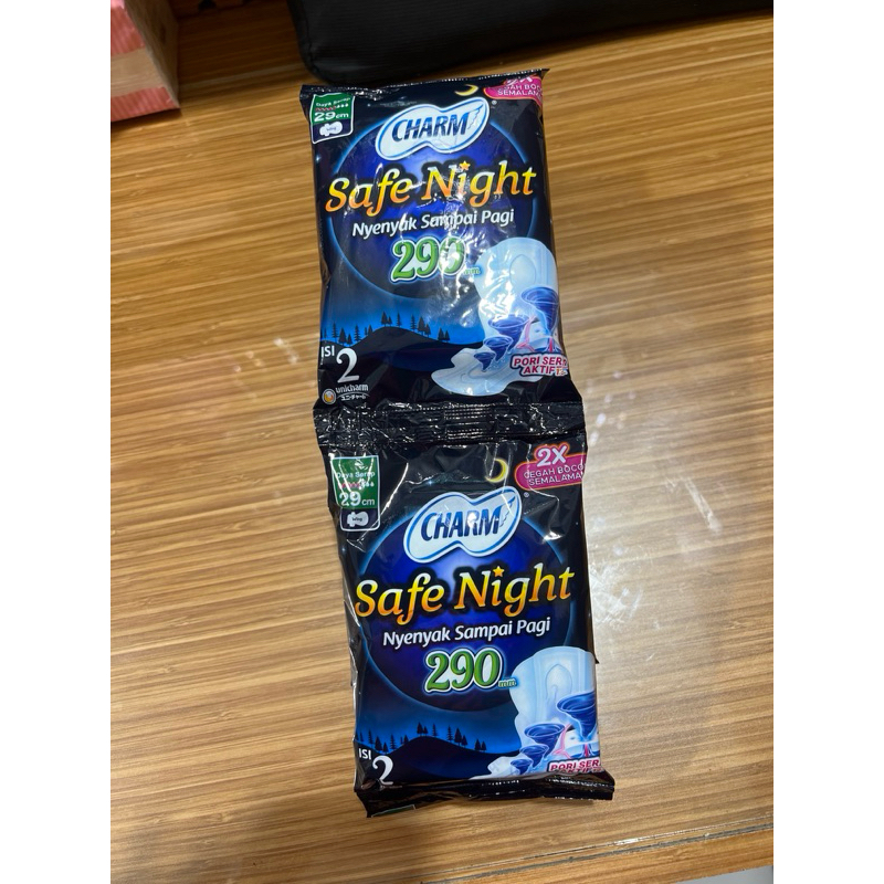Jual CHARM SAFE NIGHT UKURAN 29 cm ( 1 renceng isi 10 pcs) | Shopee ...