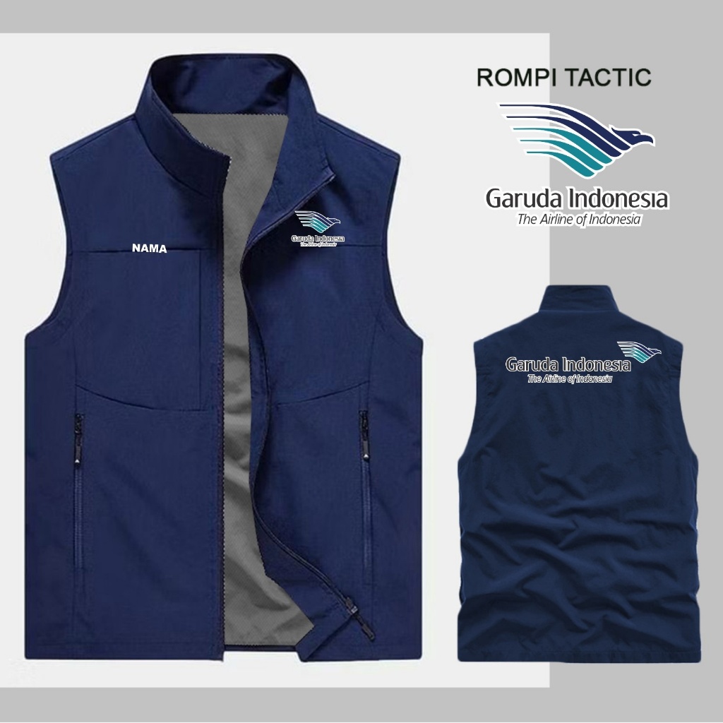 Jual ROMPI TACTIC GARUDA INDONESIA / ROMPI TACTIC CUSTOM SABLON GARUDA ...
