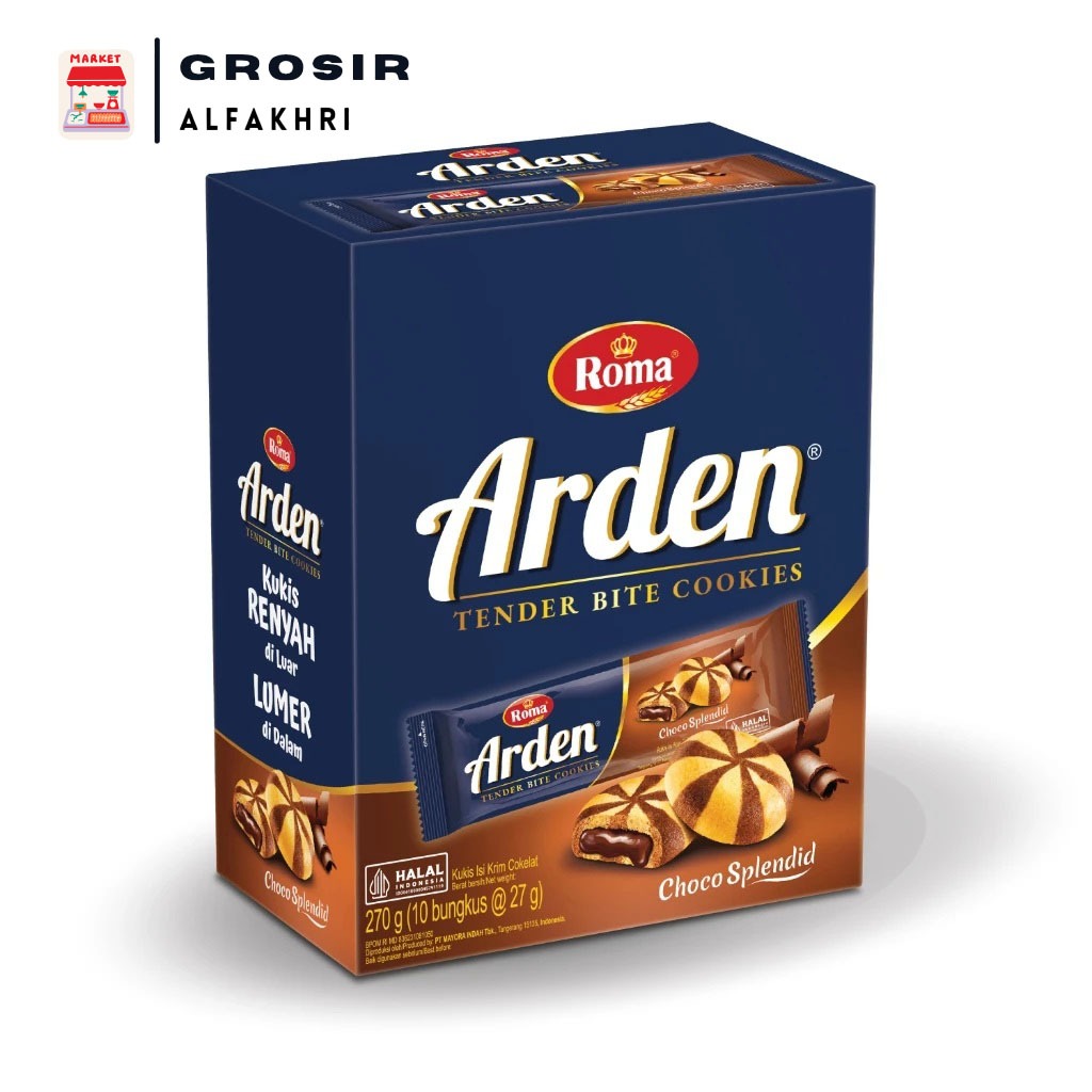 Jual ROMA ARDEN CHOCO SPLENDID 27GR ( ISI 10 PACK ) | Shopee Indonesia