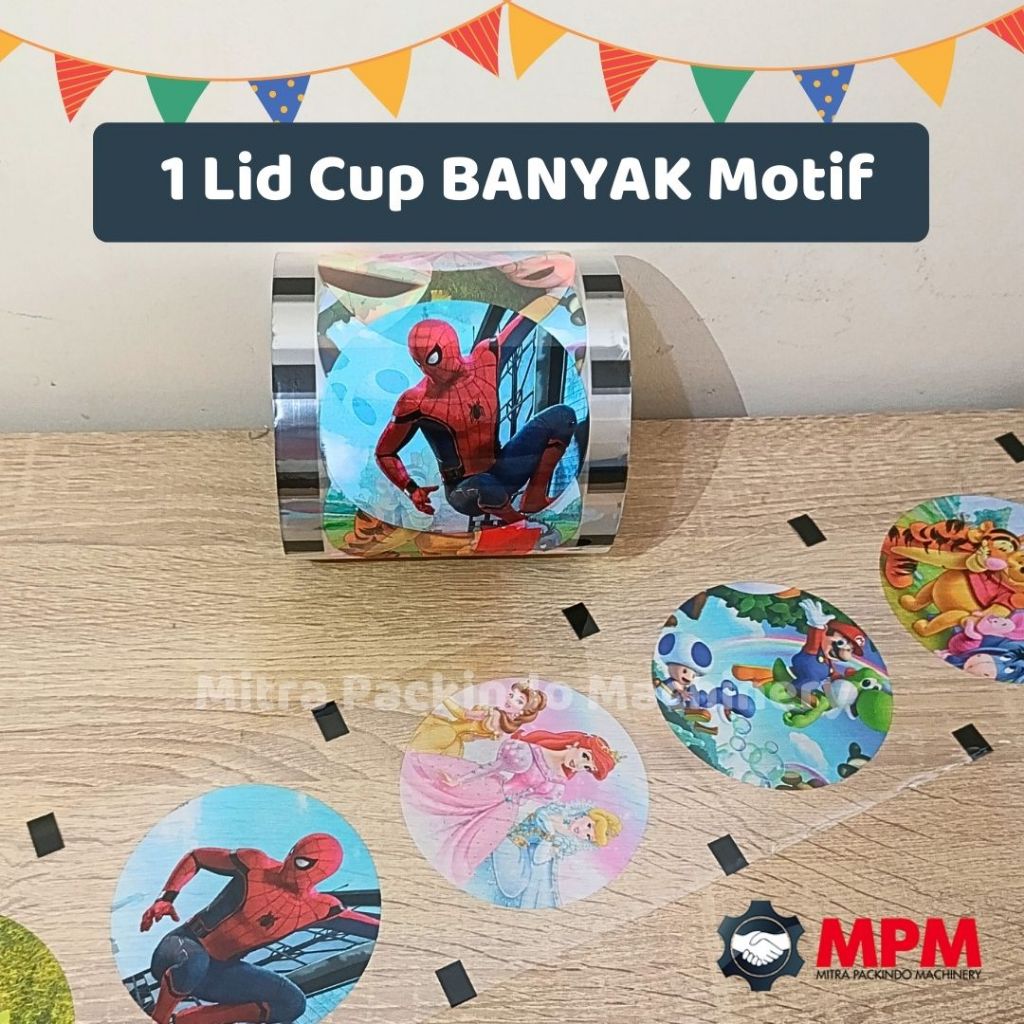 Jual PROMO Spesial MEI Sealer Cup Kartun Berbagai Motif Seal Cup ...