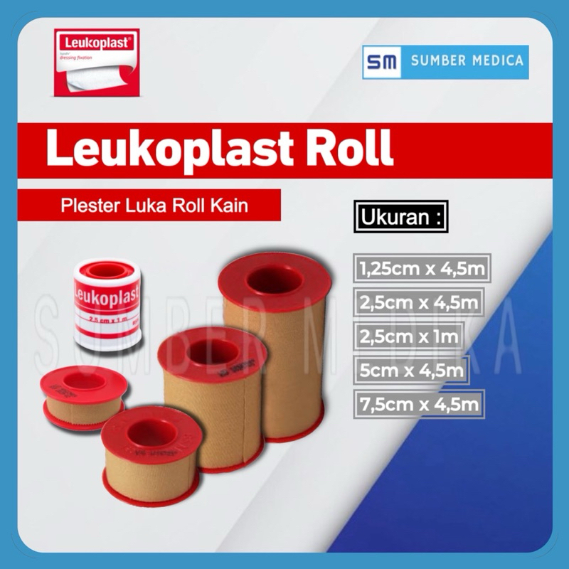 Jual Leukoplast Roll Plester Plester Penutup Luka Bahan Kain Berbagai ...