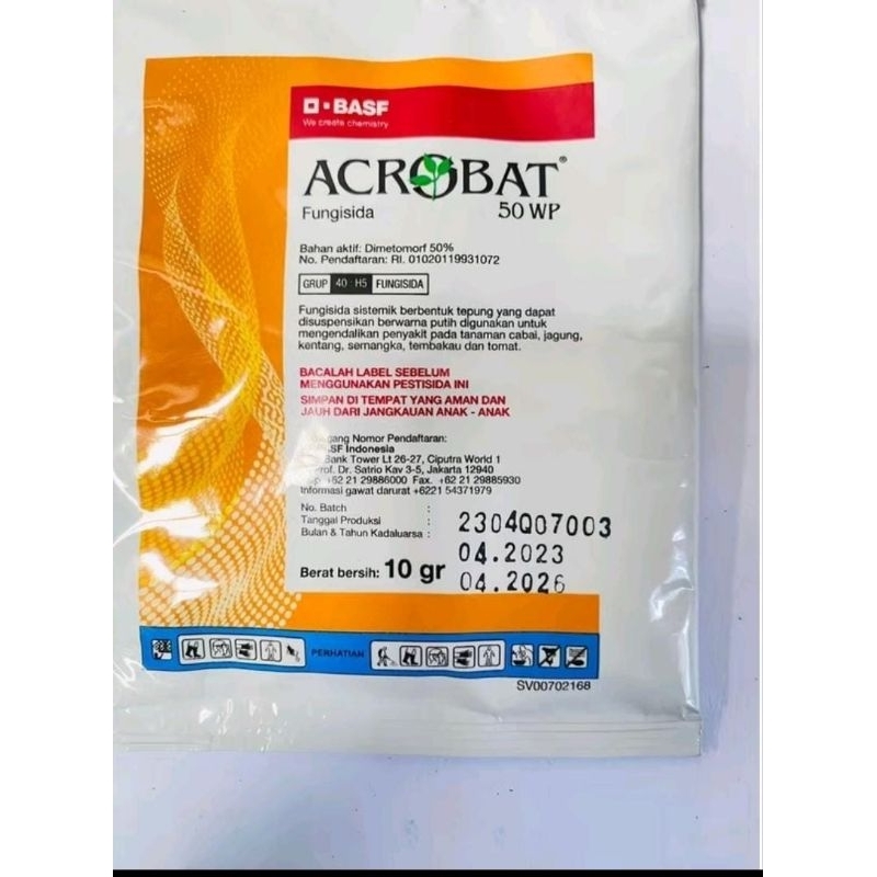 Jual Acrobat 50wp 40gram fungisida | Shopee Indonesia