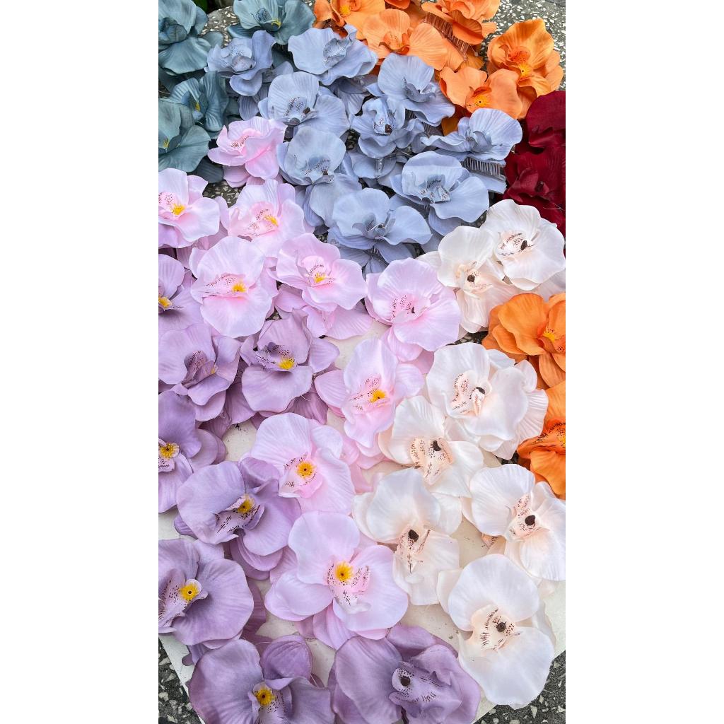 Jual Jepit Anggrek Kain Jedai Anggrek Kain | Shopee Indonesia