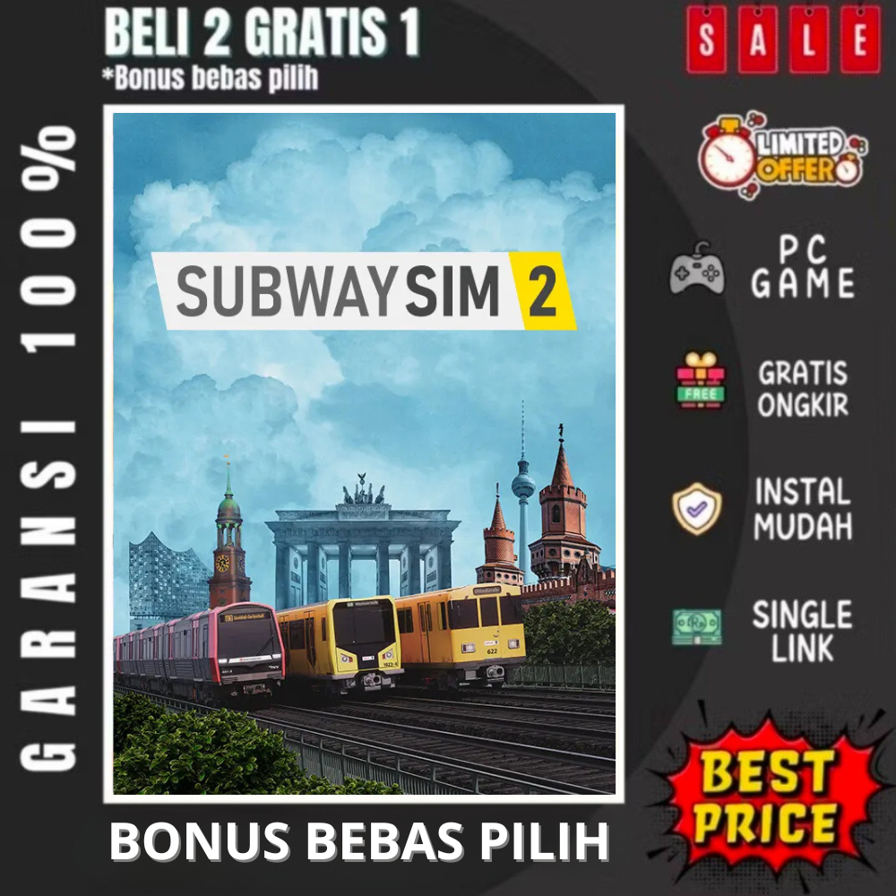 Jual SUBWAY SIMS 2 - GAME WINDOWS ORIGINAL - GAME PC - GAME LAPTOP ...