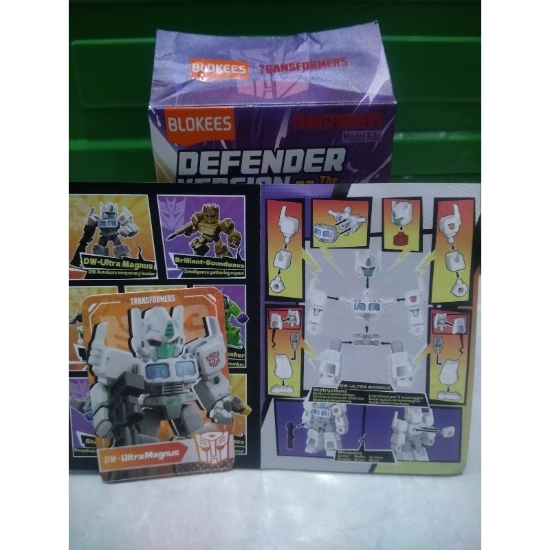 Jual BLOKEES TRANSFORMERS DEFENDER VERSION 02 THE OVERTHROW | Shopee ...