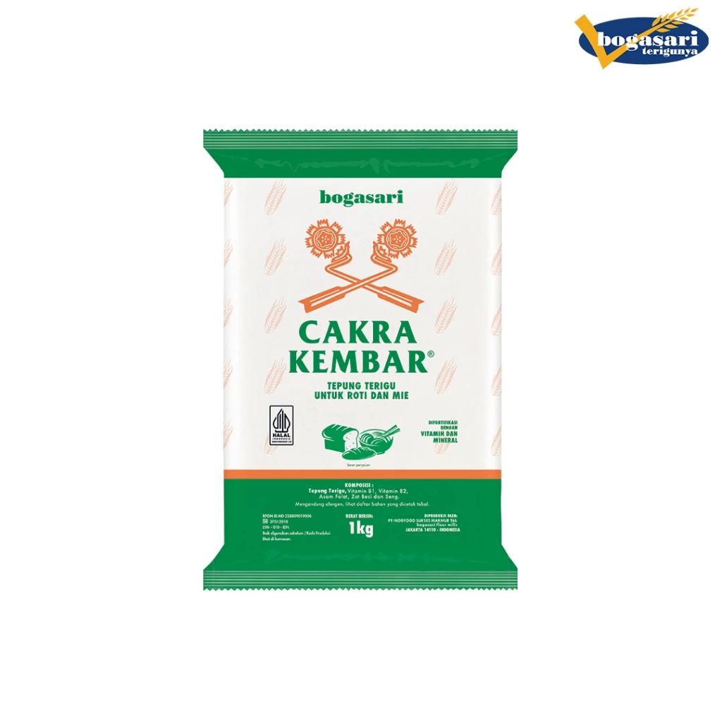 Jual Tepung Terigu Cakra Kembar 1kg | Shopee Indonesia