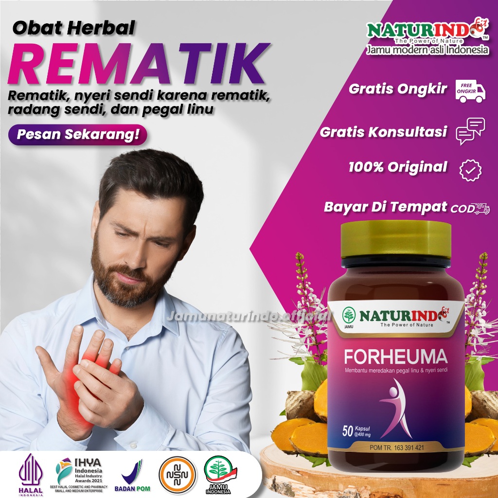 Jual Obat rematik Nyeri Sendi Lutut Otot Radang Sendi Pengapuran Tulang ...