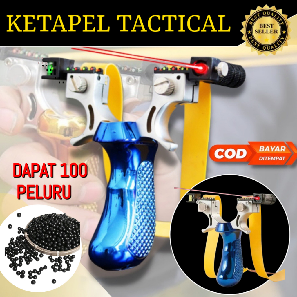 Jual SYQT Big Power Ketapel Tactical Slingshot with Laser Sight ...