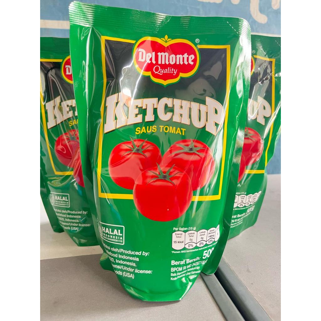 Jual Delmonte Saos Tomat Pouch - Saos Tomat 500Gr | Shopee Indonesia