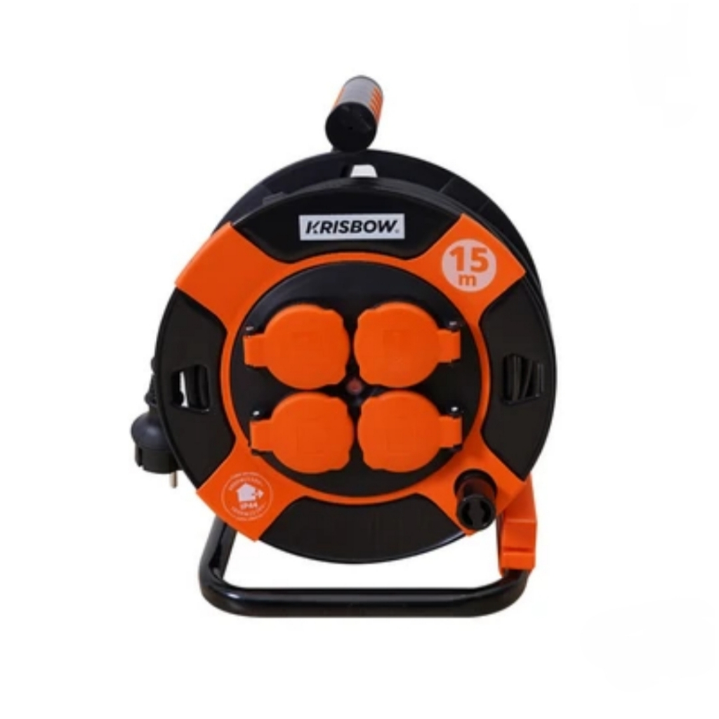 Jual Kabel Rol Dengan 4 Colokan Dilengkapi Dengan Tutup Stop Kontak ...