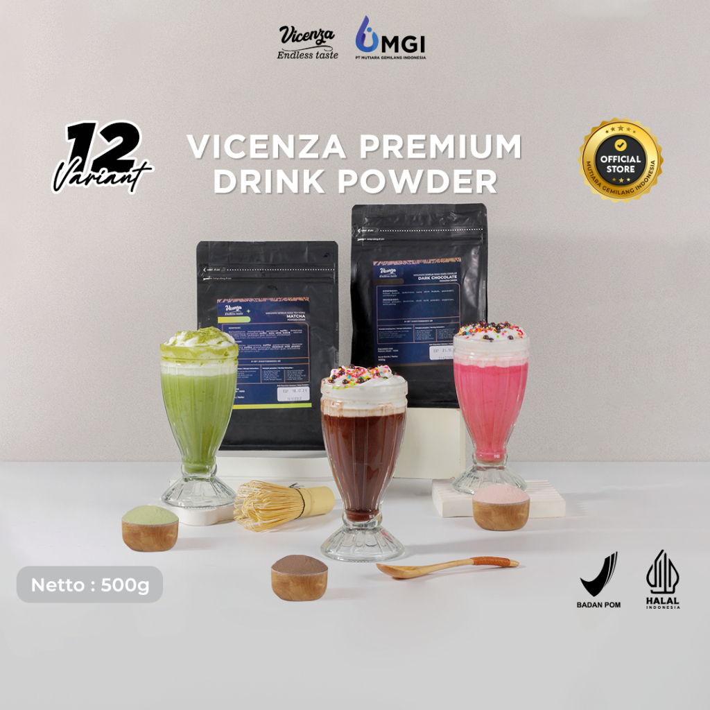 Jual Mutiaragemilang.id DRINK POWDER VICENZA BUBUK MINUMAN RASA Vicenza ...