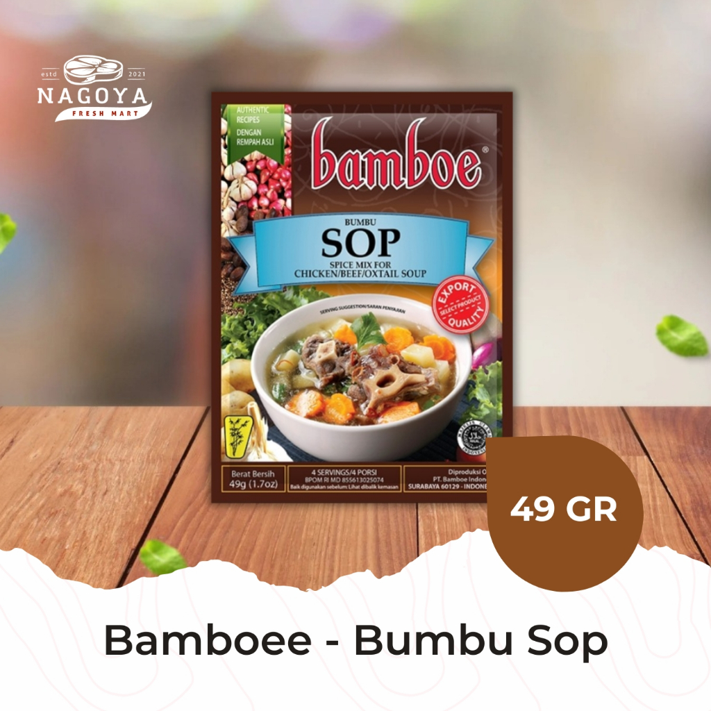 Jual Bamboe - Bumbu Sop - 35 GR | Daging Ayam Sapi | Bumbu Masak ...