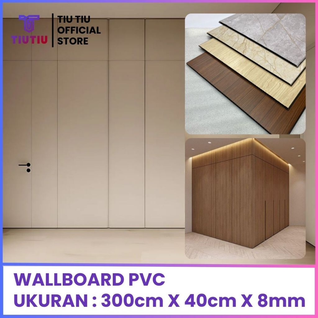 Jual Wallboard Dinding Pvc | Wallboard WPC | PVC Wallboard PVC 3 Meter ...
