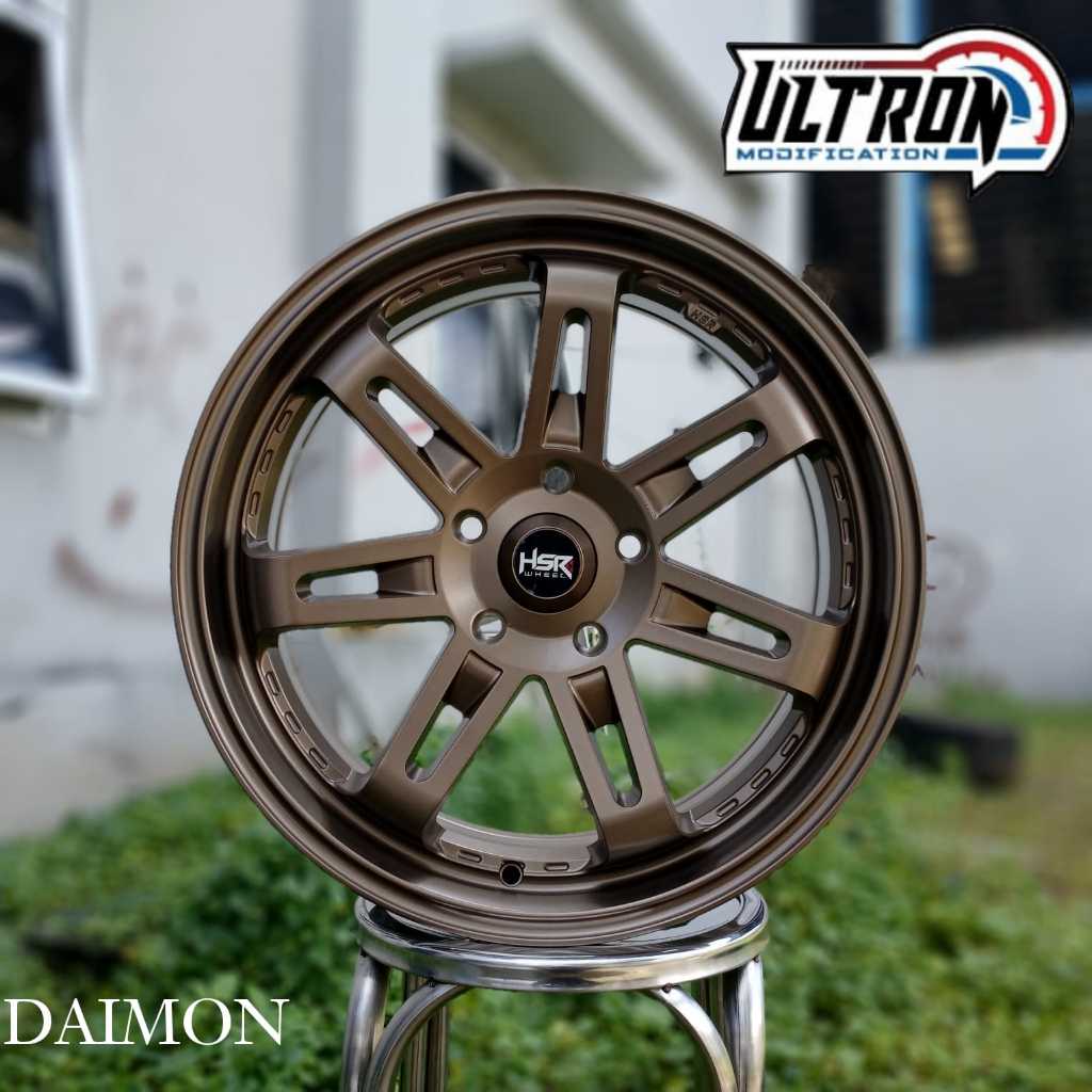 Jual Velg Mobil Racing Hsr Wheel Type Daoimon Ring 17 Moel Te37 r17x7,5 ...