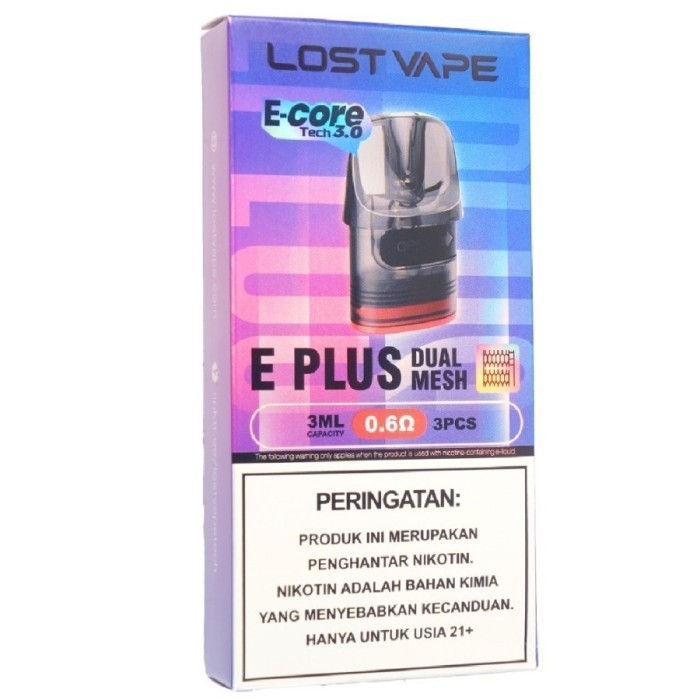 Jual CATRIDGE E PLUS DUAL MESH 0.3 OHM AUTHENTIC FOR THELEMA E40 ...