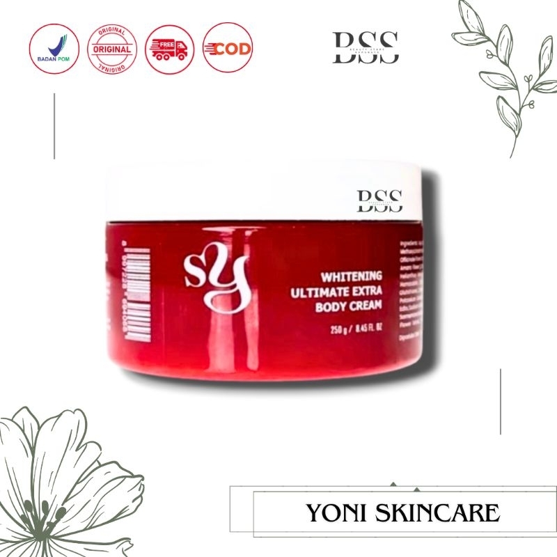 Jual Yoni Body Bleaching Ultimate Whitening Extra Body Cream Body Serum ...