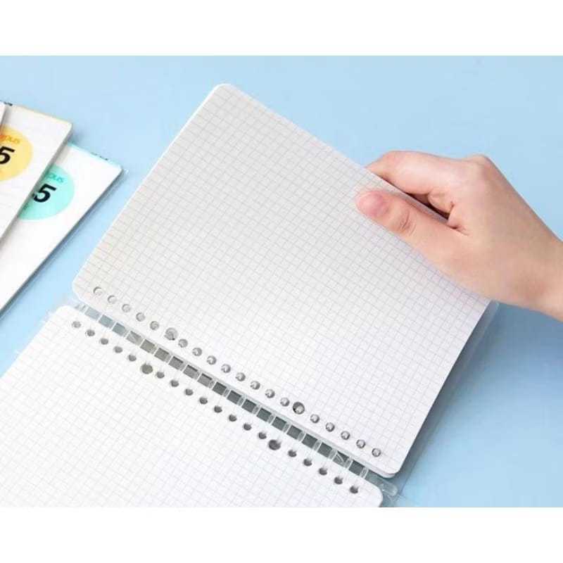 Jual Loose Leaf A5, B5 Kertas File isi Binder, 20 Holes A5 ,26 Holes B5, Bahan Bookpaper isi 50 ...