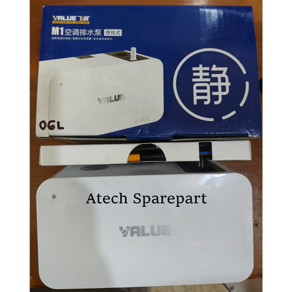 Jual Drain pump AC Value M1/ condensate pump pompa pembuangan indoor AC ...