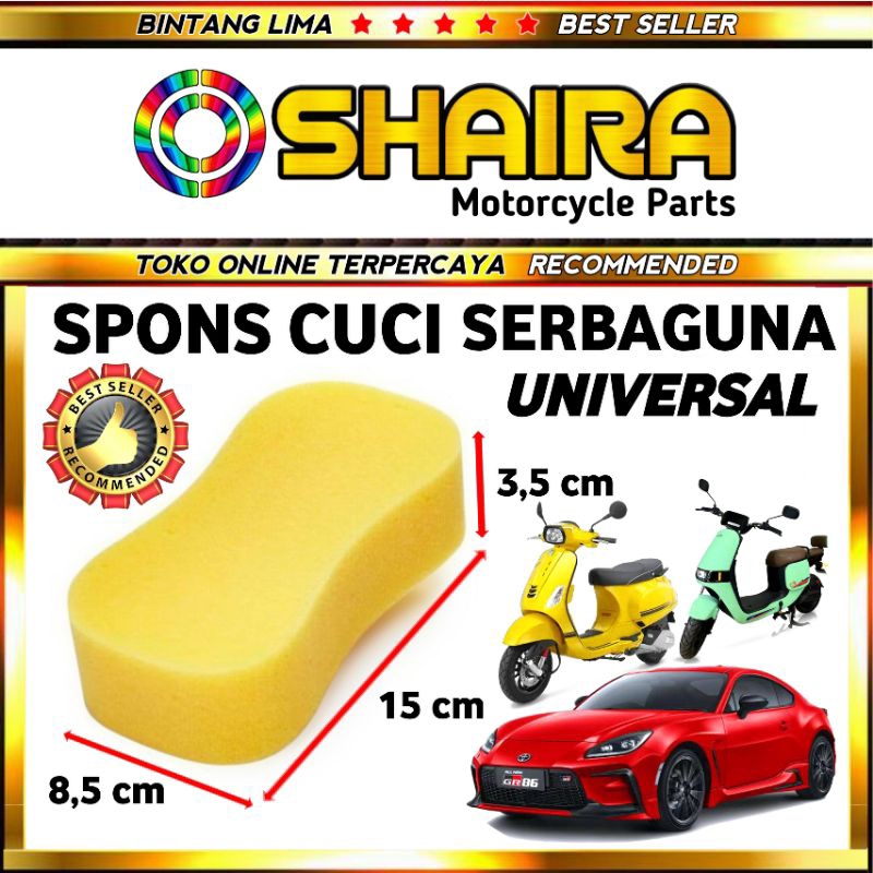 Jual SPONGE / BUSA CUCI SERBAGUNA / SPONS CUCI MOBIL / CUCI MOTOR ...
