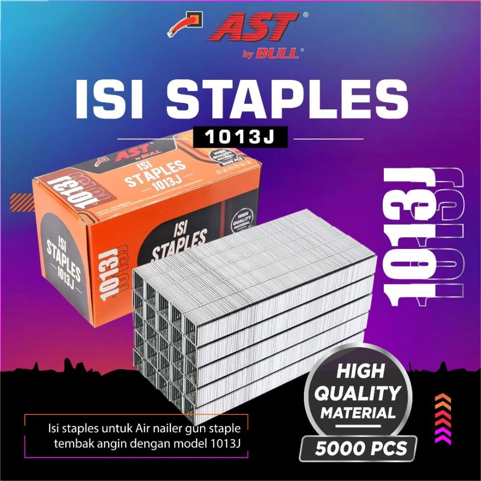 Jual AST Isi Straples Staples Angin Air Stapler Refill 1013J Paku ...
