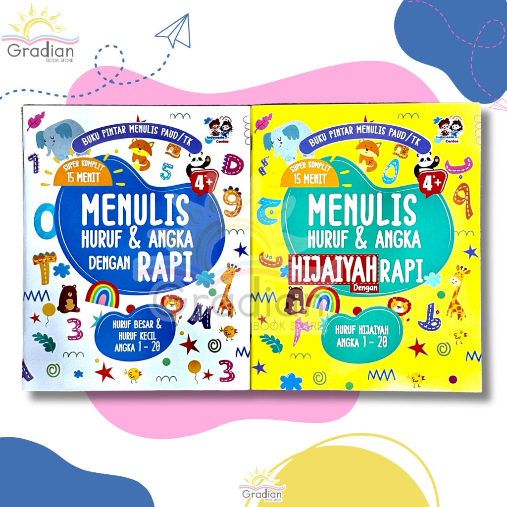 Jual Buku Belajar Menulis Super Komplit 15 Menit Menulis Huruf dan ...