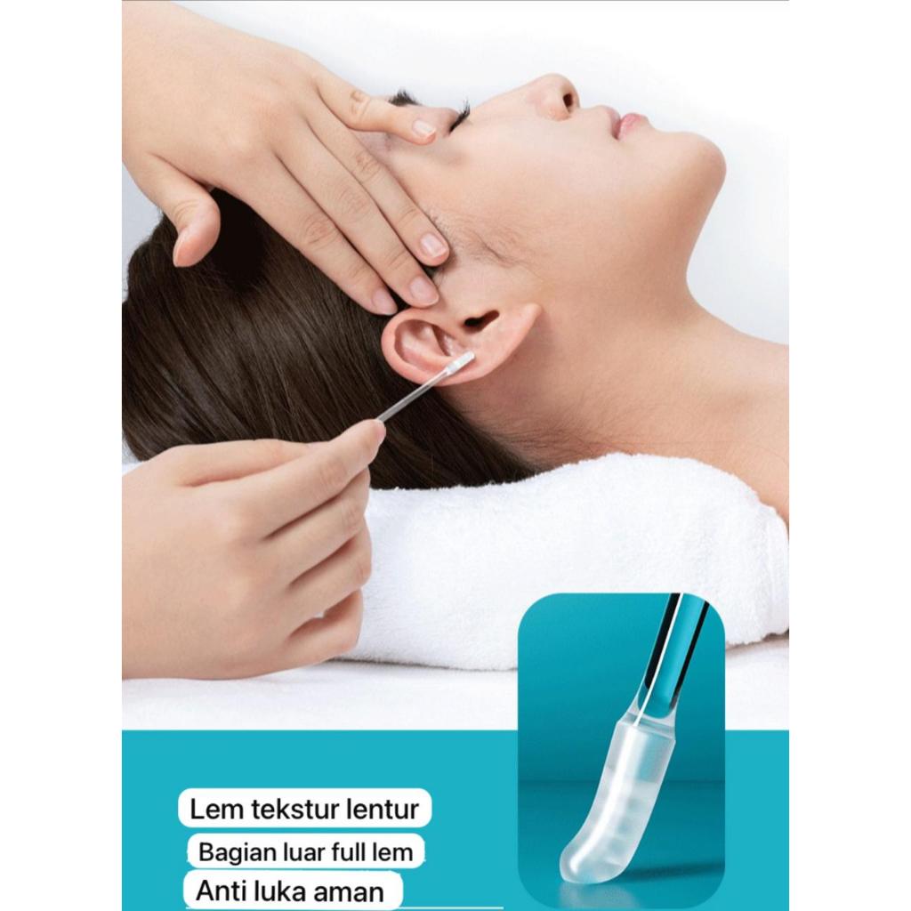 Jual STICK KOREK KUPING LEM PREMIUM ANTI SAKIT BISA DI CUCI PAKAI ULANG ...