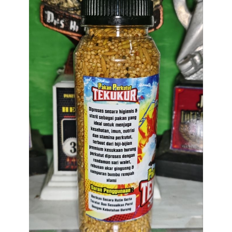 Jual PAKAN PERKUTUT DAN TEKUKUR Best Seller Terbuat Dari Biji-bijian Premium kesukaan Burung ...