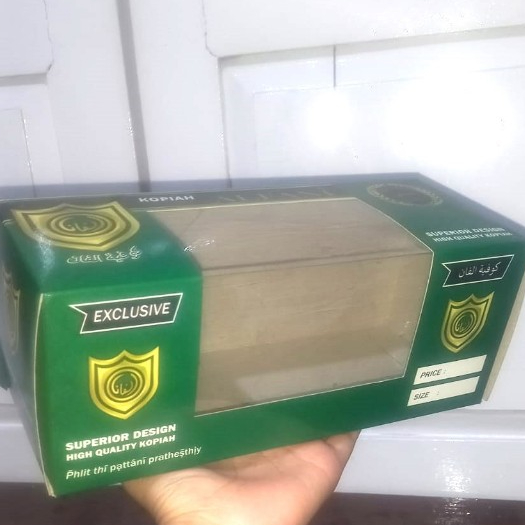 Jual (FREE DESAIN) CUSTOM BOX SONGKOK / PECI WINDOW | Shopee Indonesia