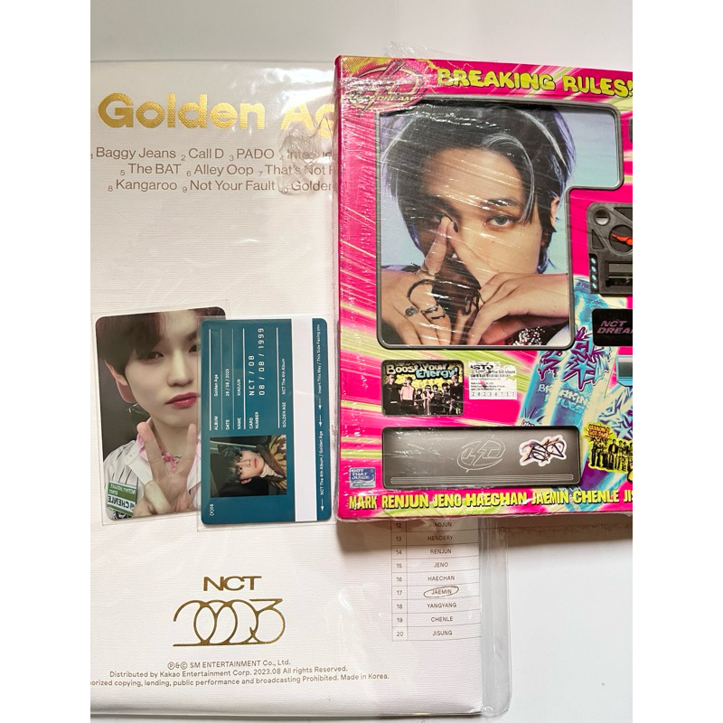 Jual unsealed collecting jaemin golden age unsealed lengkap pc chenle ...