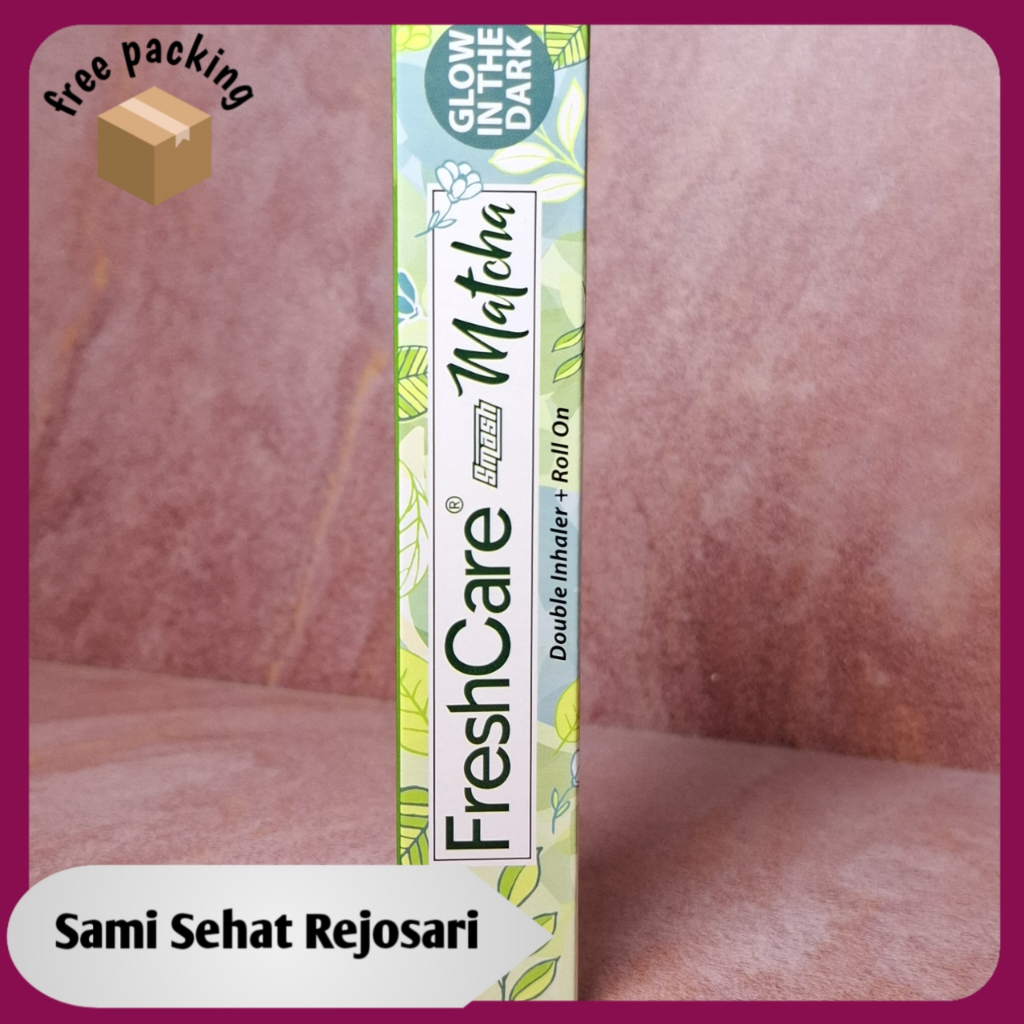 Jual 1 Botol FRESH CARE SMASH MATCHA DOUBLE INHALER 0.9 ML + ROLL ON 8 ...