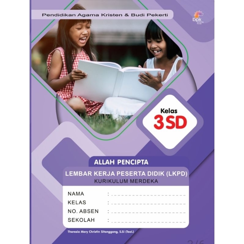 Jual LKPD/LKS Kurikulum Merdeka KLS 3 SD PENDIDIKAN AGAMA KRISTEN | Shopee Indonesia