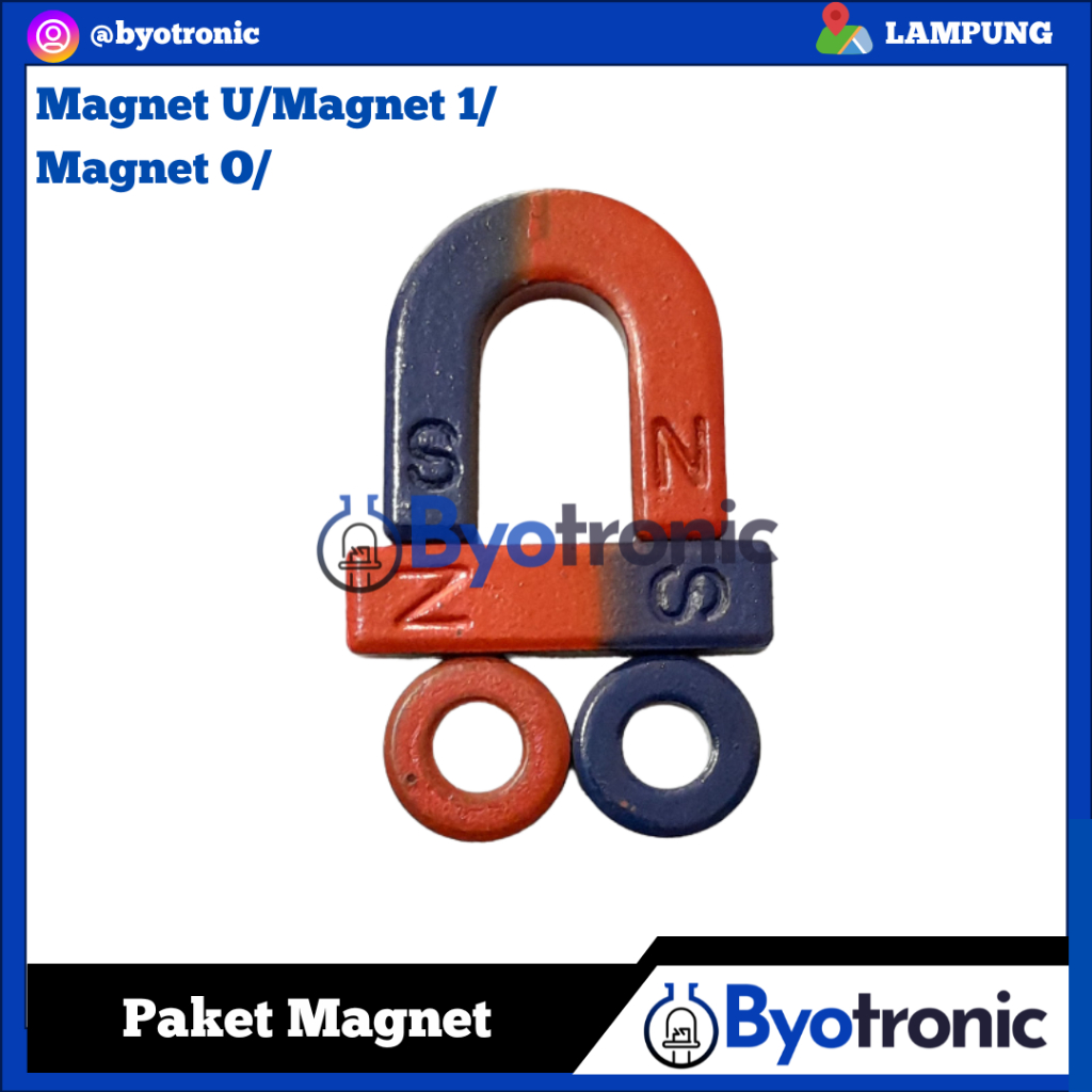 Jual Paket Magnet U Byotronic | Magnet 1 / Magnet O - Kuat dan Praktis ...