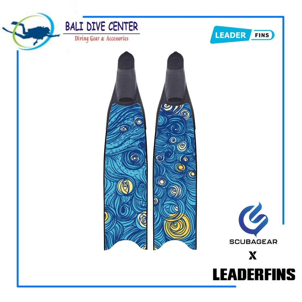 Jual LEADERFINS x SCUBAGEAR Long Fins Fiberglass Starry Sea ...
