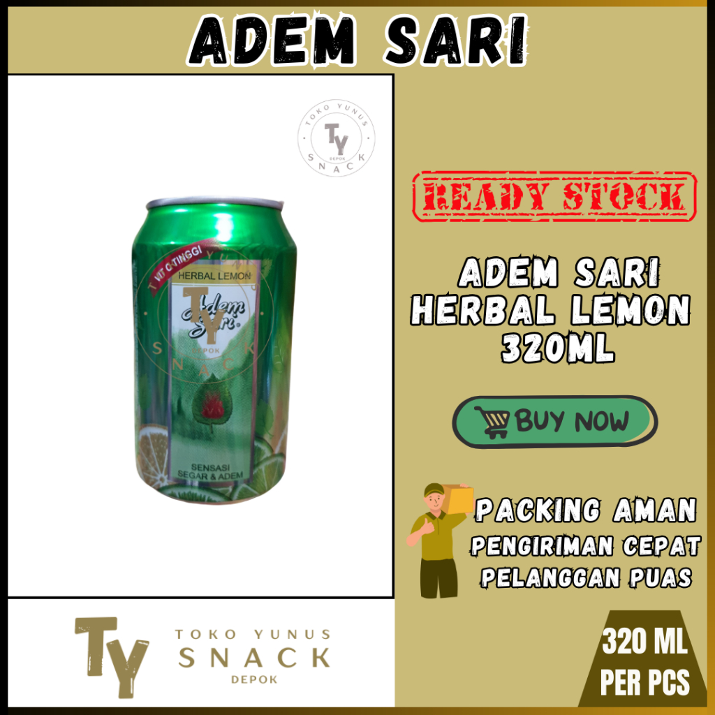 Jual ADEM SARI HERBAL LEMON 320 ML | Shopee Indonesia