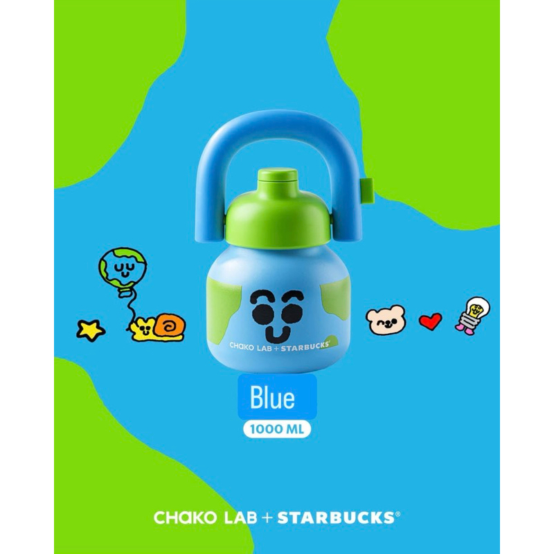 Jual Tumbler Starbucks Chako Lab Blue | Shopee Indonesia