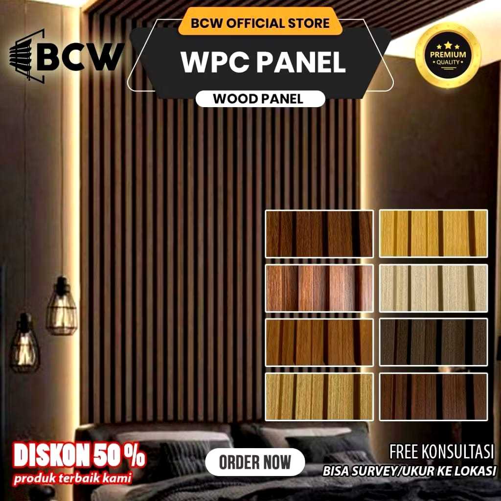 Jual TBNS - BCW Wood Panel WPC Dinding Motive Kayu - WPC Wall Panel WALL WPC WOOD PANEL ...