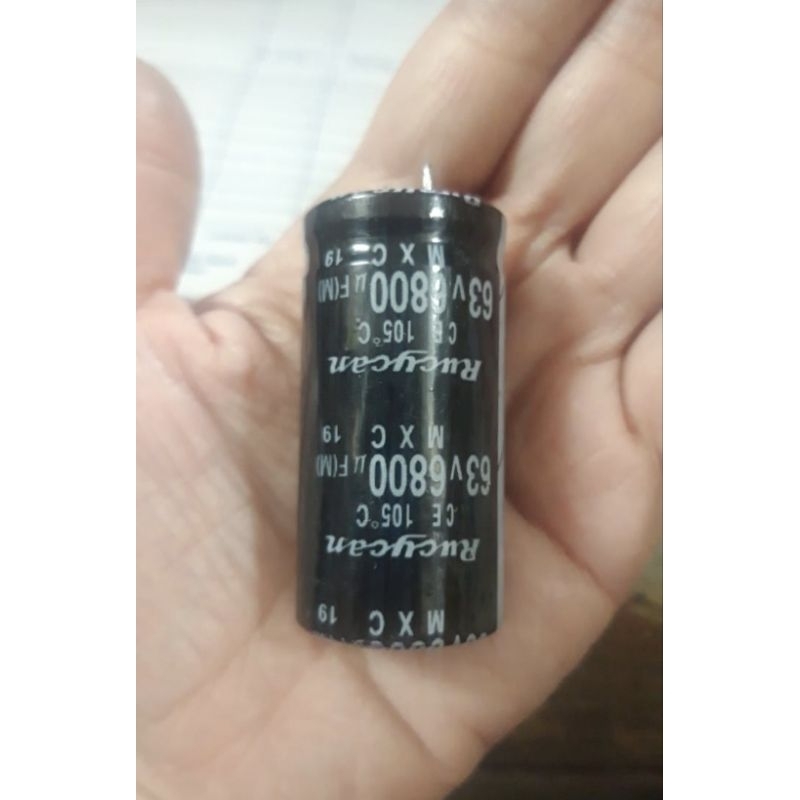 Jual Elco 6800uf 63v Elko Rubycon 6800uf 63v For Audio | Shopee Indonesia