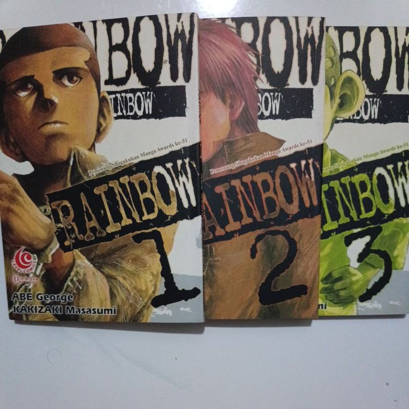 Jual komik set rainbow vol 1 , 2 & 3 bekas | Shopee Indonesia
