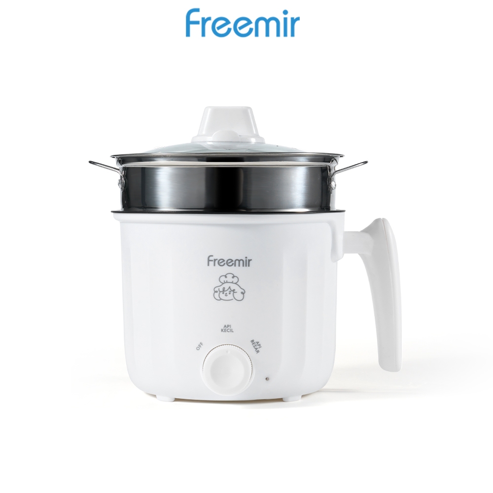 Jual [LIVE] freemir Panci Elektrik 17 CM 1.2 Liter Anti Lengket Rice ...
